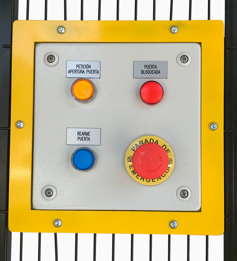 AQD Bot 4: Botonera de 4 elementos para el control de accesos de ...